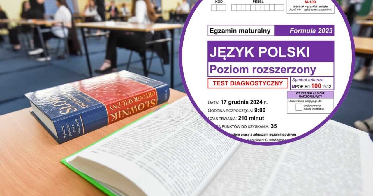 Matura próbna 2024. Zobacz arkusz CKE z języka polskiego rozszerzonego - Bryk.pl