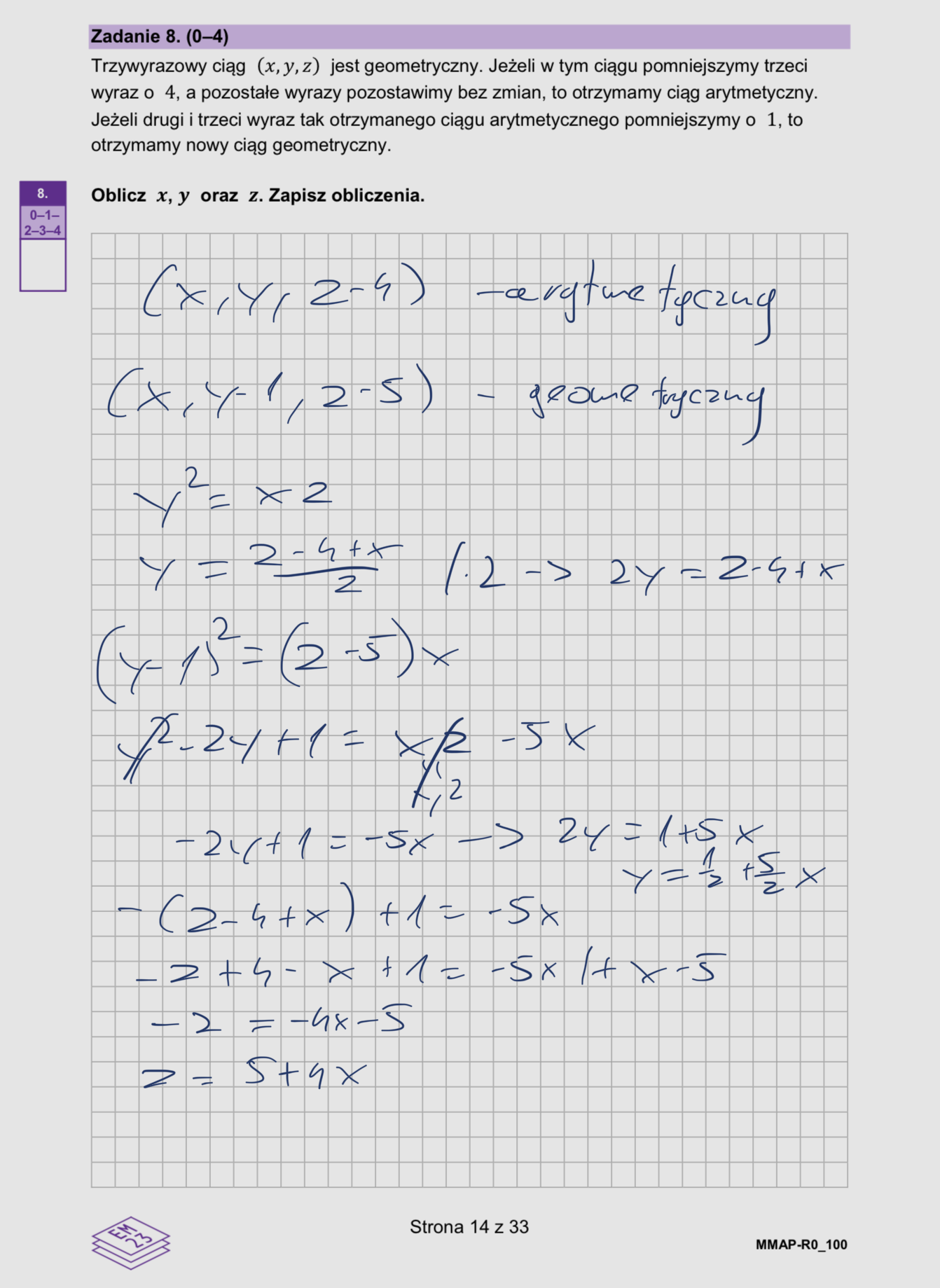 Matura dodatkowa 2026 z matematyki rozszerzonej. Oto arkusz CKE z ...