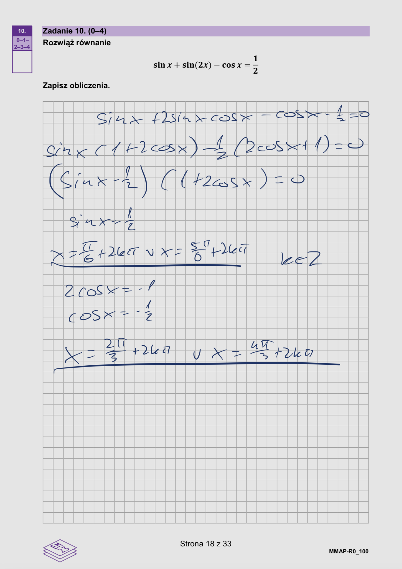 Matura dodatkowa 2026 z matematyki rozszerzonej. Oto arkusz CKE z ...